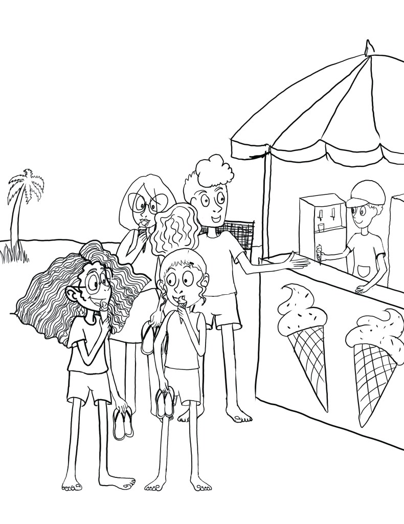 Pixie Van Dimple and the Wrong Kind of Plastic – Colouring in pages ...